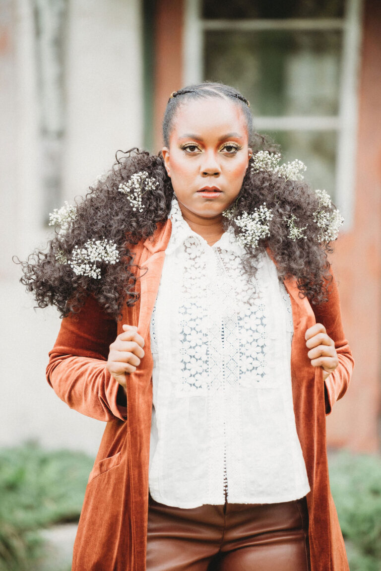 This Flower Queen Fashion Shoot Is Everything - Confetti Magazine