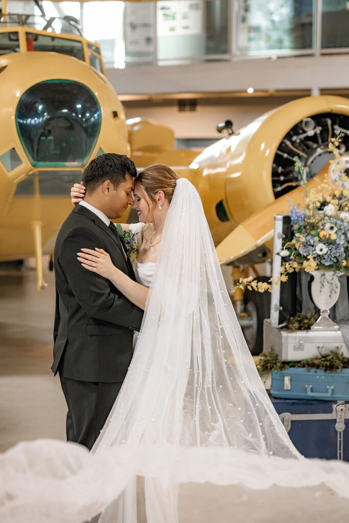 Industrial Aviation-Inspired Wedding Showcase - Confetti Magazine