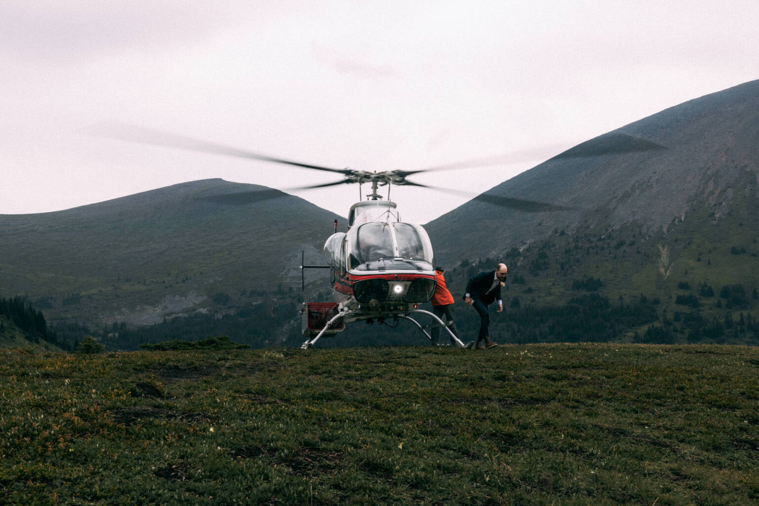 Canmore Helicopter Elopement - Confetti Magazine