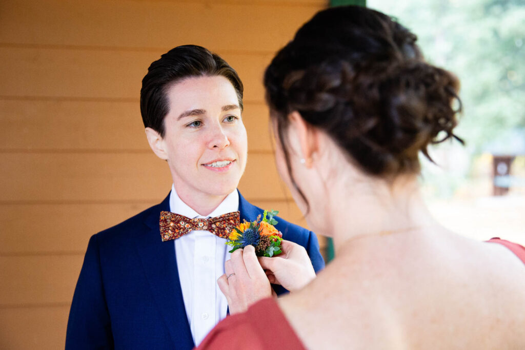 Nature's Embrace: A Fall Wedding at Camp Chief Hector - Confetti Magazine