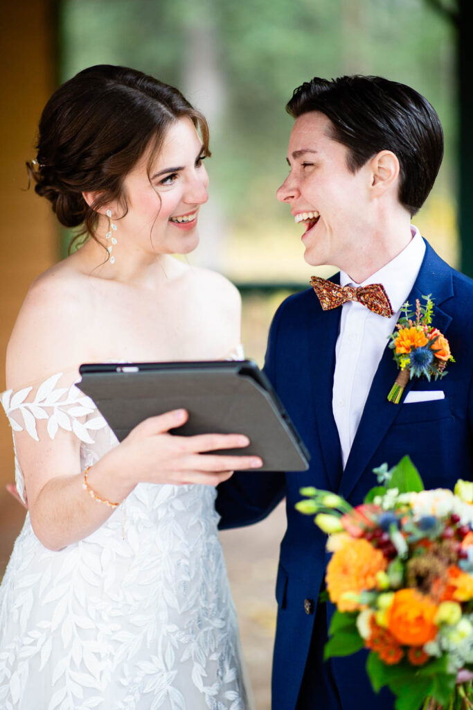 Nature's Embrace: A Fall Wedding at Camp Chief Hector - Confetti Magazine
