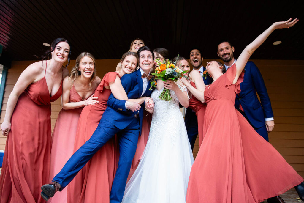 Nature's Embrace: A Fall Wedding at Camp Chief Hector - Confetti Magazine