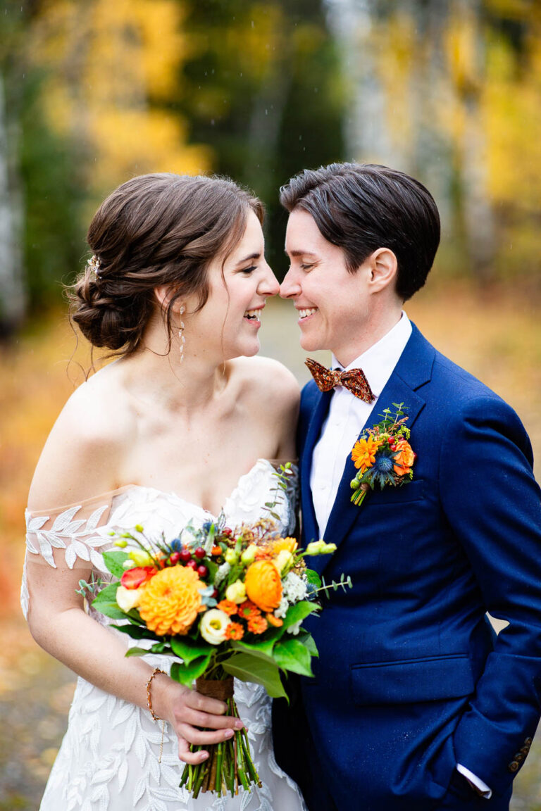 Nature's Embrace: A Fall Wedding at Camp Chief Hector - Confetti Magazine