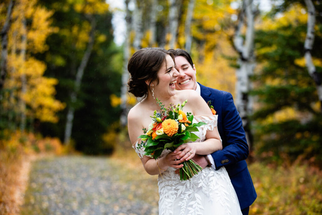 Nature's Embrace: A Fall Wedding at Camp Chief Hector - Confetti Magazine