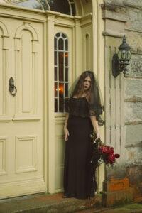 Gothic Elegance: A Hauntingly Beautiful Bridal Shoot - Confetti Magazine